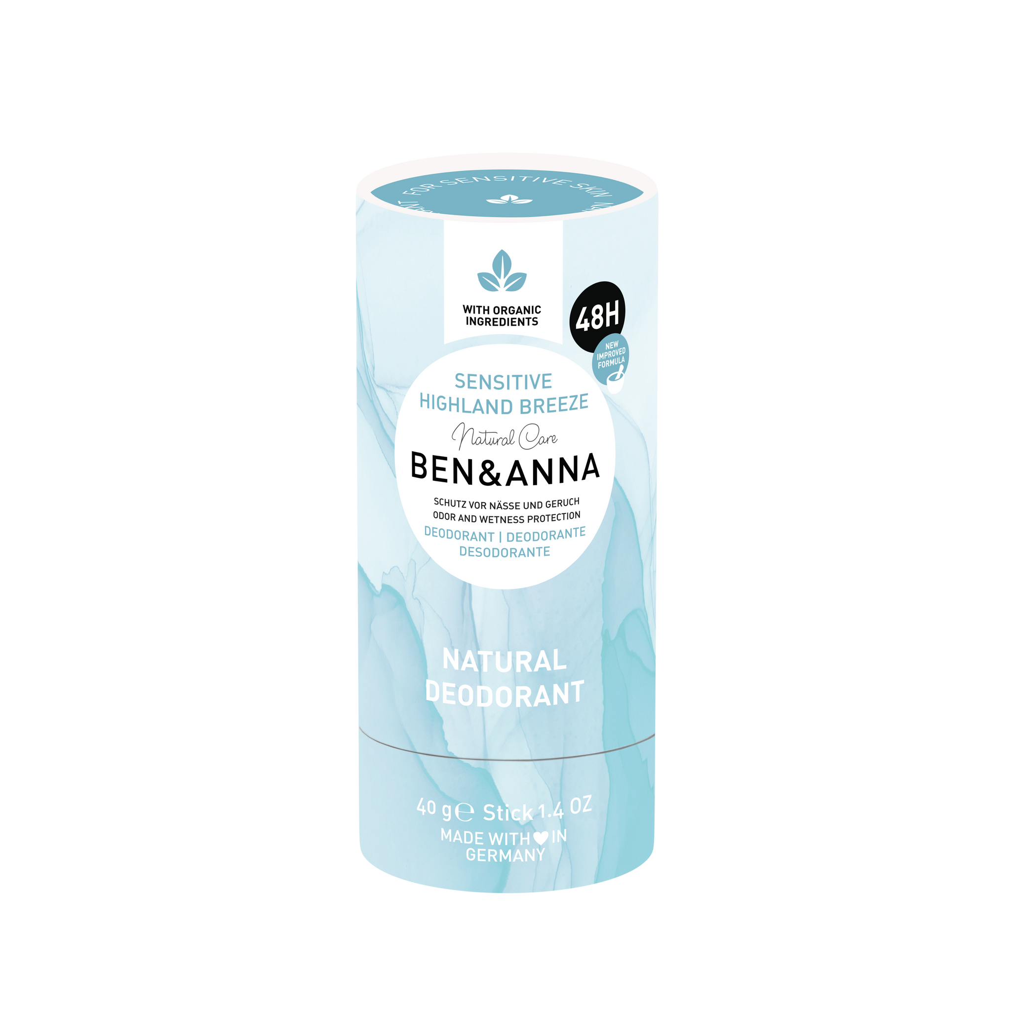 Deodorant Tub Sensitive Highland Breeze 40g